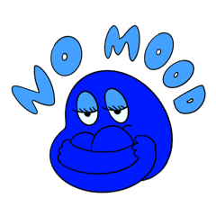 Miss Moody Moody – LINE stickers | LINE STORE