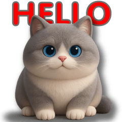 Catty Cat Small – LINE stickers | LINE STORE
