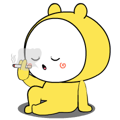 Weird Yellow : Effect stickers – LINE stickers | LINE STORE
