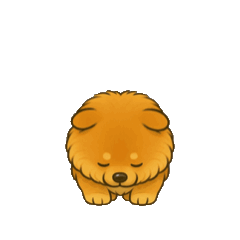 Bowing Dog Thanks – LINE stickers | LINE STORE