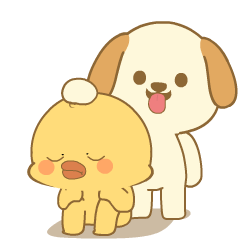 Chibi Dog 2 : Pop-up stickers – LINE貼圖 | LINE STORE