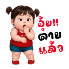 Chubby Girl: Cute & Sassy Stickers 2 – LINE stickers | LINE STORE