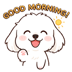 Maltese_sticker_ver1.1 - Stiker LINE | LINE STORE