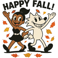 Koeub & Chirol in Autumn Frolics – LINE stickers | LINE STORE