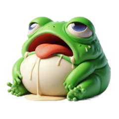Mantou Frog Soft and Cute Daily Life – LINE stickers | LINE STORE