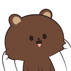Fat Bear 5 : Pop-up stickers – LINE stickers | LINE STORE