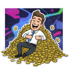 Exaggerated Sad Trader – LINE stickers | LINE STORE