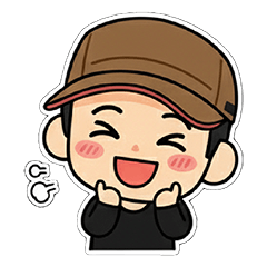 Jaa with cap – LINE stickers | LINE STORE