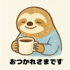 Sloth's Gentle & Polite Stickers – LINE stickers | LINE STORE