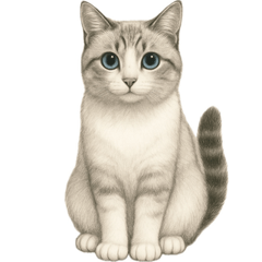 the Cat Realistic & Cute Daily Stickers – LINE stickers | LINE STORE