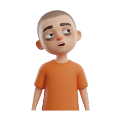 Tim "A boy with a shaved head" – Stickers LINE | LINE STORE