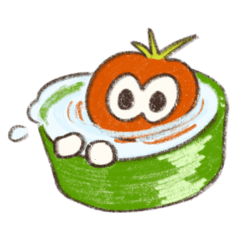 tomato emotes – LINE stickers | LINE STORE