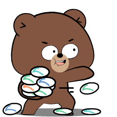 Cute Weird Bear 6 : Animated Stickers – LINE貼圖 | LINE STORE