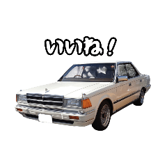 taka classic car stamp – LINE stickers | LINE STORE