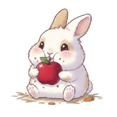 Rabbit_Cha Cha2 – LINE stickers | LINE STORE
