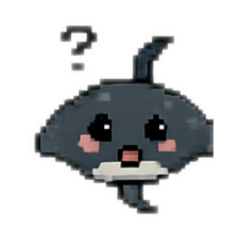 Pixel Series V15 Stingray – สติกเกอร์ LINE | LINE STORE