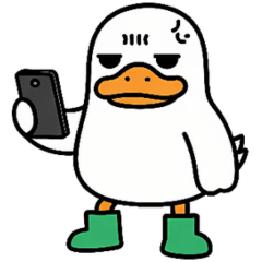 Duck Say "Duck You" – LINE stickers | LINE STORE