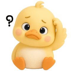 Quack quack, cute little duck (No Text) – LINE stickers | LINE STORE