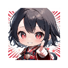 Little Red Warrior Stickers – LINE stickers | LINE STORE