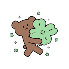 I hope luck finds me. – LINE stickers | LINE STORE