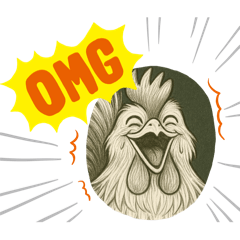 Uncle Le coq – LINE stickers | LINE STORE