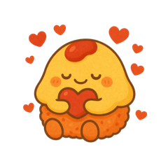 Friendly Omelet rice (Multipurpose) – LINE stickers | LINE STORE