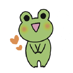 Kerochi the Frog – LINE stickers | LINE STORE