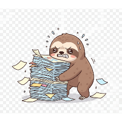 Cozy Sloth Moments – LINE stickers | LINE STORE