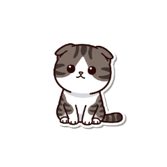 Chibi Tabby Cat Mascot – LINE stickers | LINE STORE