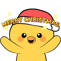 Chubby Duck : Christmas – LINE stickers | LINE STORE