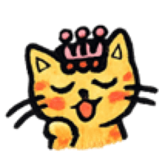Fuzzy Tiger Cat – LINE stickers | LINE STORE