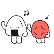 Onigiri & Umeboshi – LINE stickers | LINE STORE