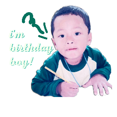 hbd boy! (remake) – LINE stickers | LINE STORE