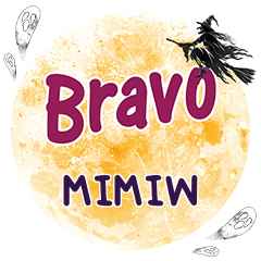 MIMIW Bravo One word e - LINE スタンプ | LINE STORE