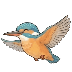 Cute Daily Kingfisher Stickers 2 – LINE貼圖 | LINE STORE