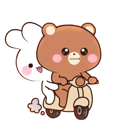 Bear Choco 3 : Animated Stickers - LINE スタンプ | LINE STORE