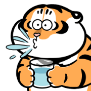 Alexander the Fat Tiger 04: Daily Life – LINE stickers | LINE STORE