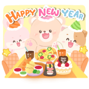 JRP GANG × X'MAS & NEW YEAR – LINE stickers | LINE STORE