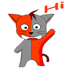 Kucing belang lucu - Stiker LINE | LINE STORE