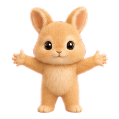 Pocket Bunny Nunu5 - LINE スタンプ | LINE STORE