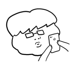 A man con – LINE stickers | LINE STORE