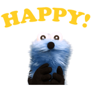 Talking PUPPET SUNSUN (Happy) – LINE stickers | LINE STORE