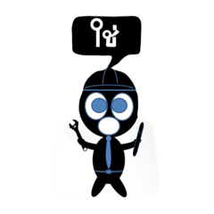 Dark Engineer – LINE stickers | LINE STORE