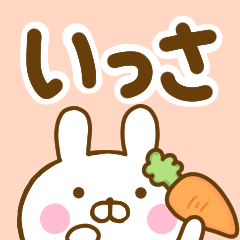 Rabbit Usahina issa - Stiker LINE | LINE STORE