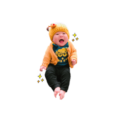 WEI WEI SMALL BABY - LINE スタンプ | LINE STORE