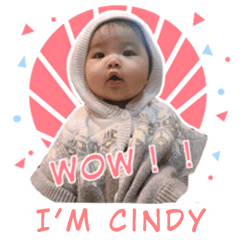 Hello,I am Cindy. – LINE stickers | LINE STORE