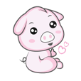 Lovely Pink Rabbit – LINE stickers | LINE STORE