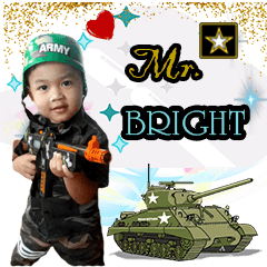 Hello Mr.Bright – LINE stickers | LINE STORE