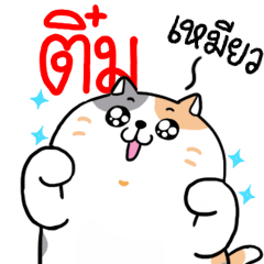 I am TIM : Meow 1 – LINE 스티커 | LINE STORE