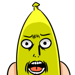 Bakana: Baka Banana – LINE stickers | LINE STORE